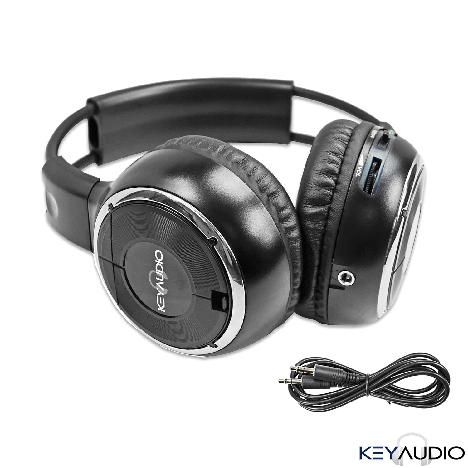 4 Pack of Wireless Infrared Two-Channel Foldable Headphones Universal ...