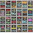 Amazon.com: 24 Pack Motivational Posters for Middle and High School ...