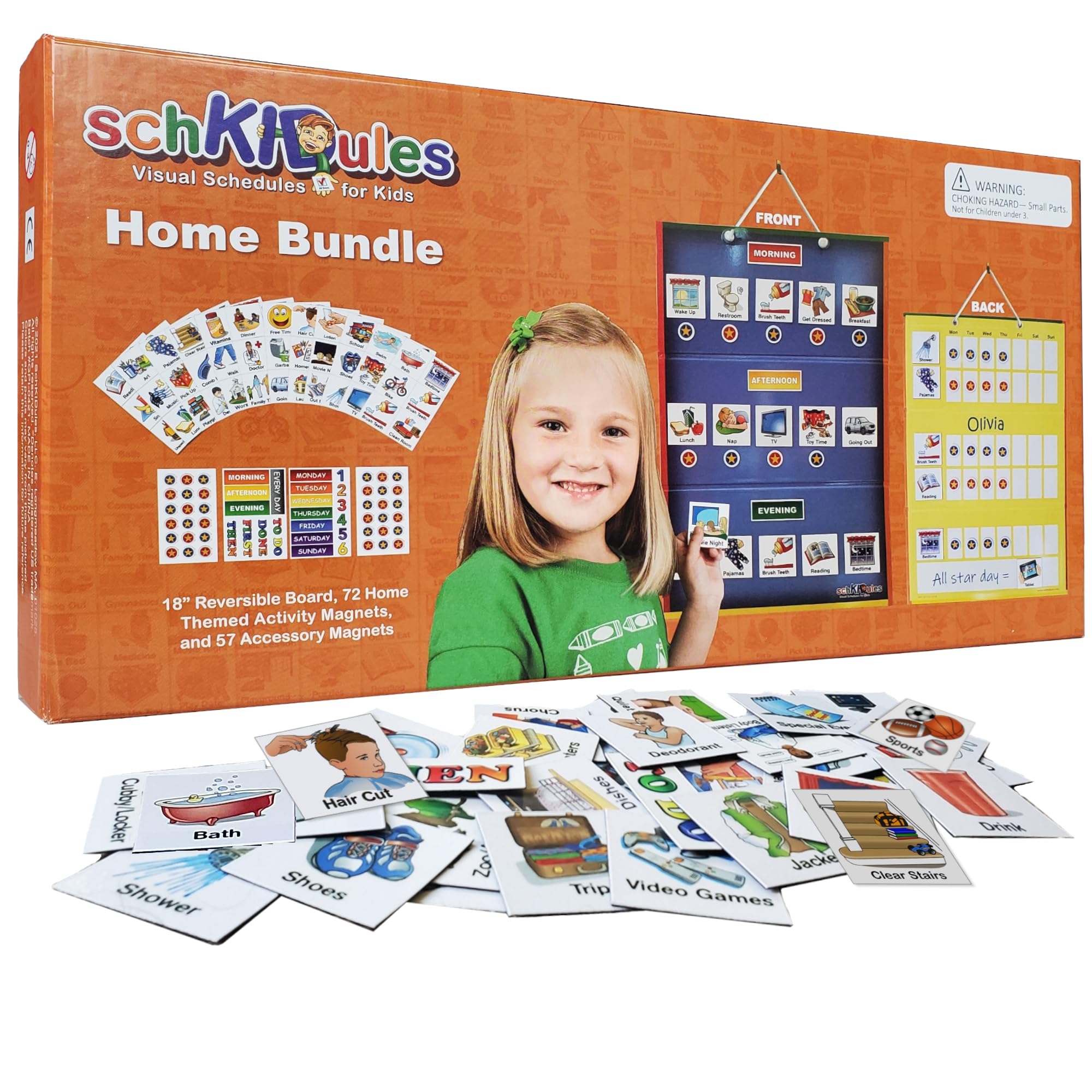Mua Visual Schedule for Kids Home Bundle: Daily Calendar and Weekly ...