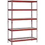 Amazon.com: Muscle Rack UR184872-R 5-Shelf Steel Shelving Unit, 48 ...