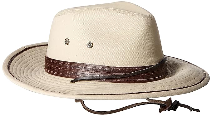Stetson Men's Safari Twill Hat, Khaki, Large: Amazon.in: Clothing ...