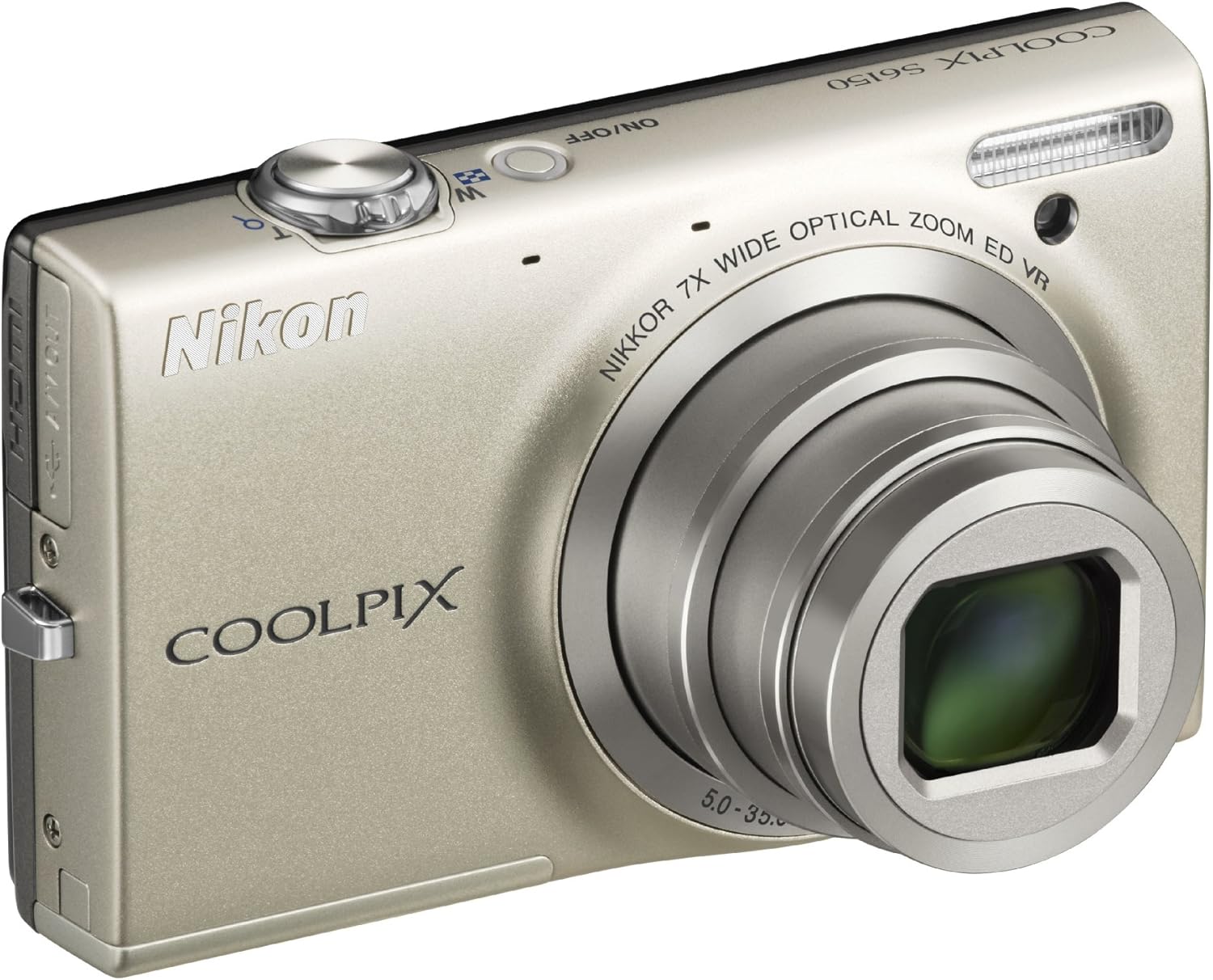 Nikon Coolpix S6150 Digitalkamera 3 Zoll silber: Amazon.de: Kamera