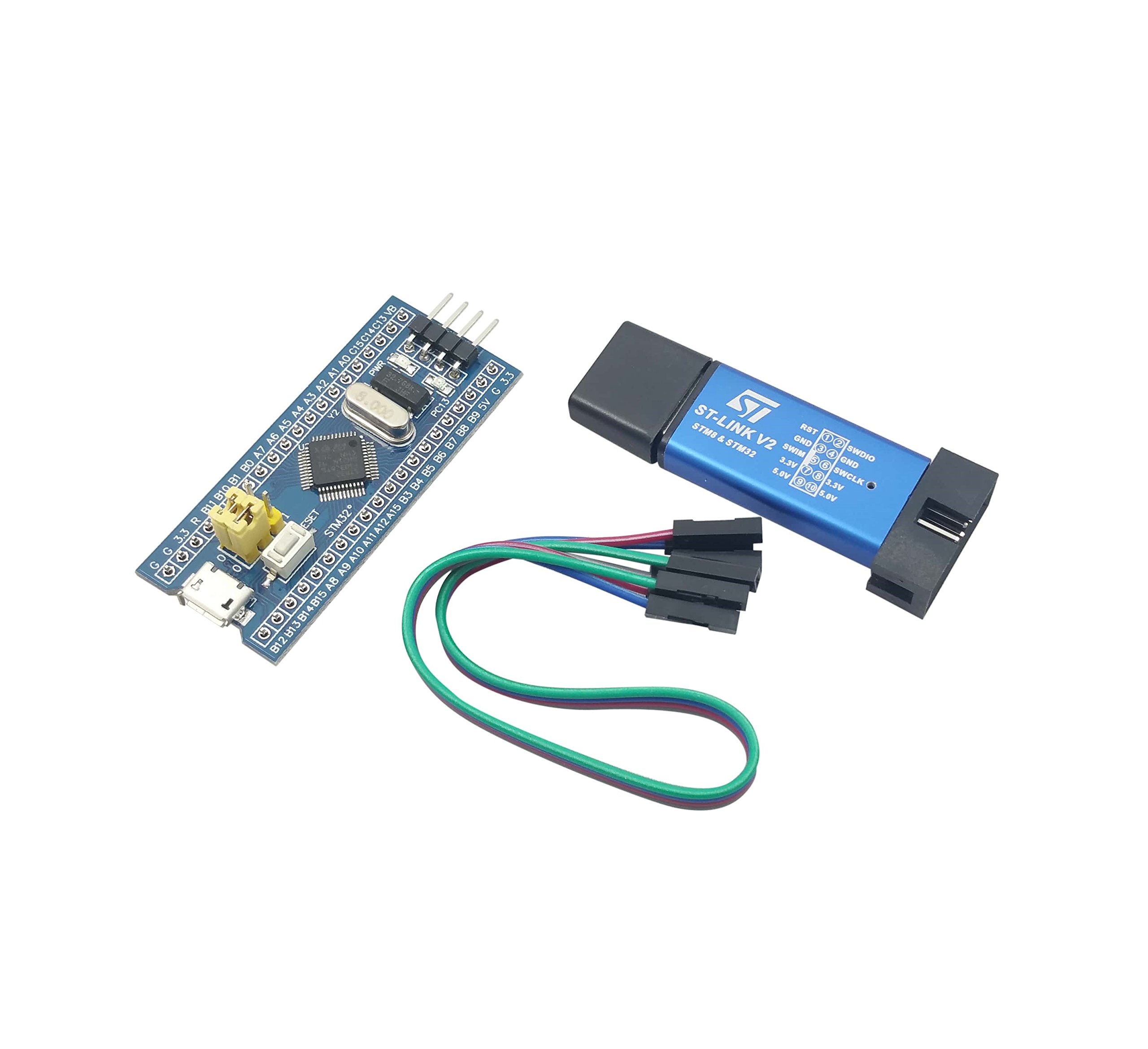 Mua [initeq] STM32 ARM STM32F103C8T6 Blue Pill Minimum System Development Board with ST-Link V2 ...