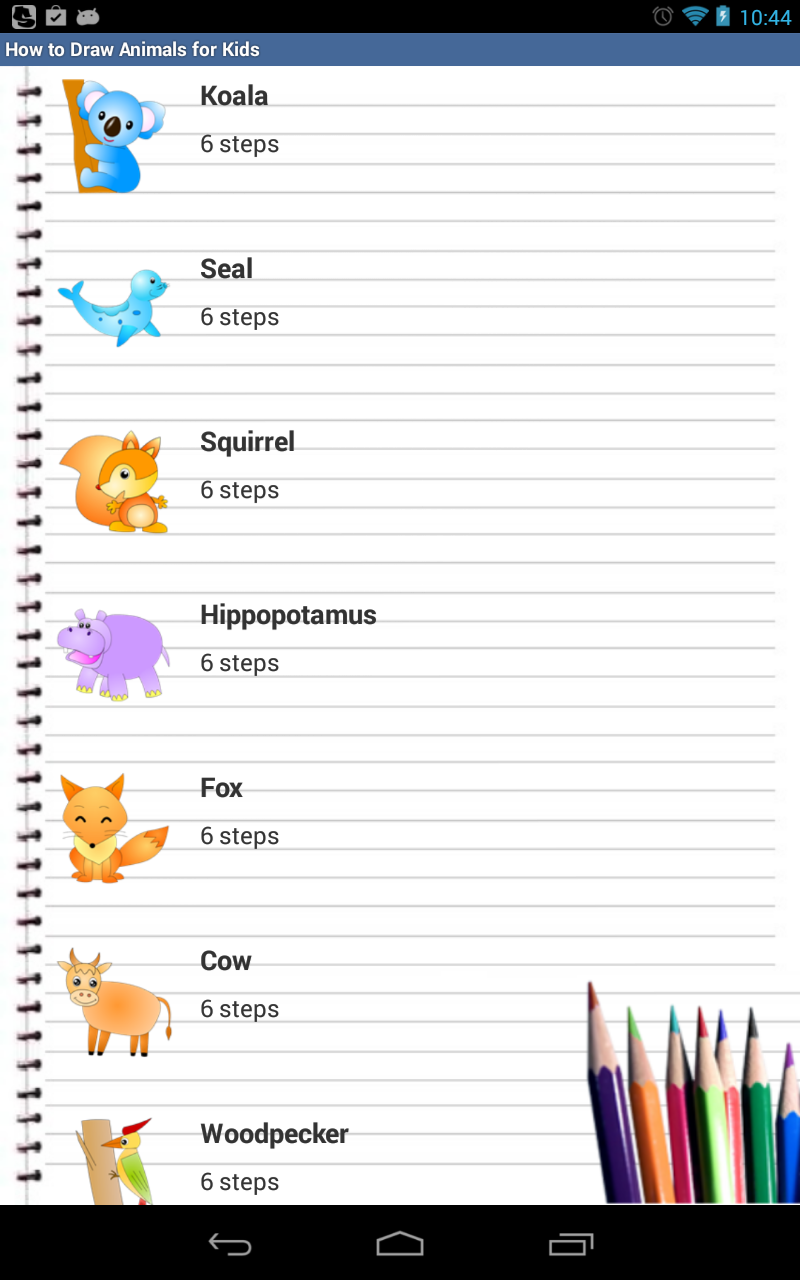 How to Draw Animals for Kids:Amazon.ca:Appstore for Android
