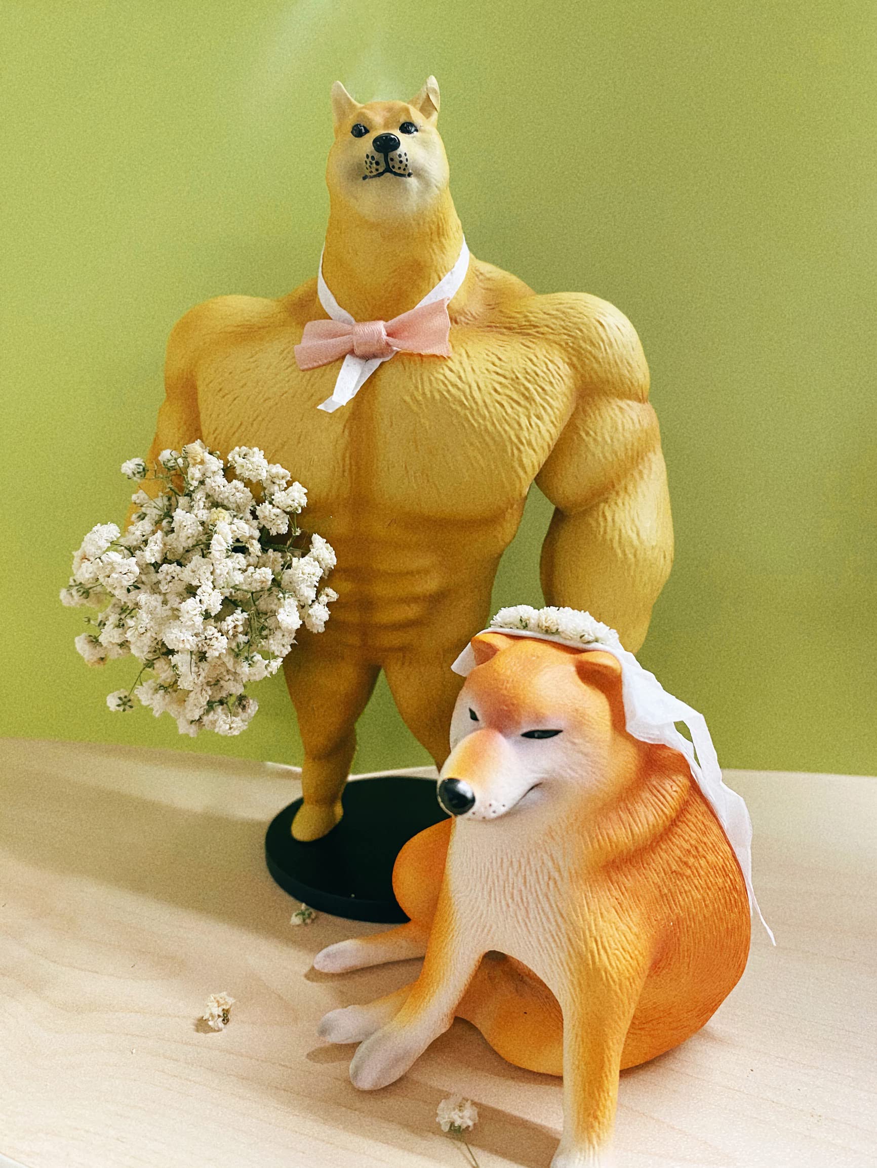 Mua LAIX Doge and Cheems Figure Set, 5.9" (Doge) and 2.75" (Cheems ...