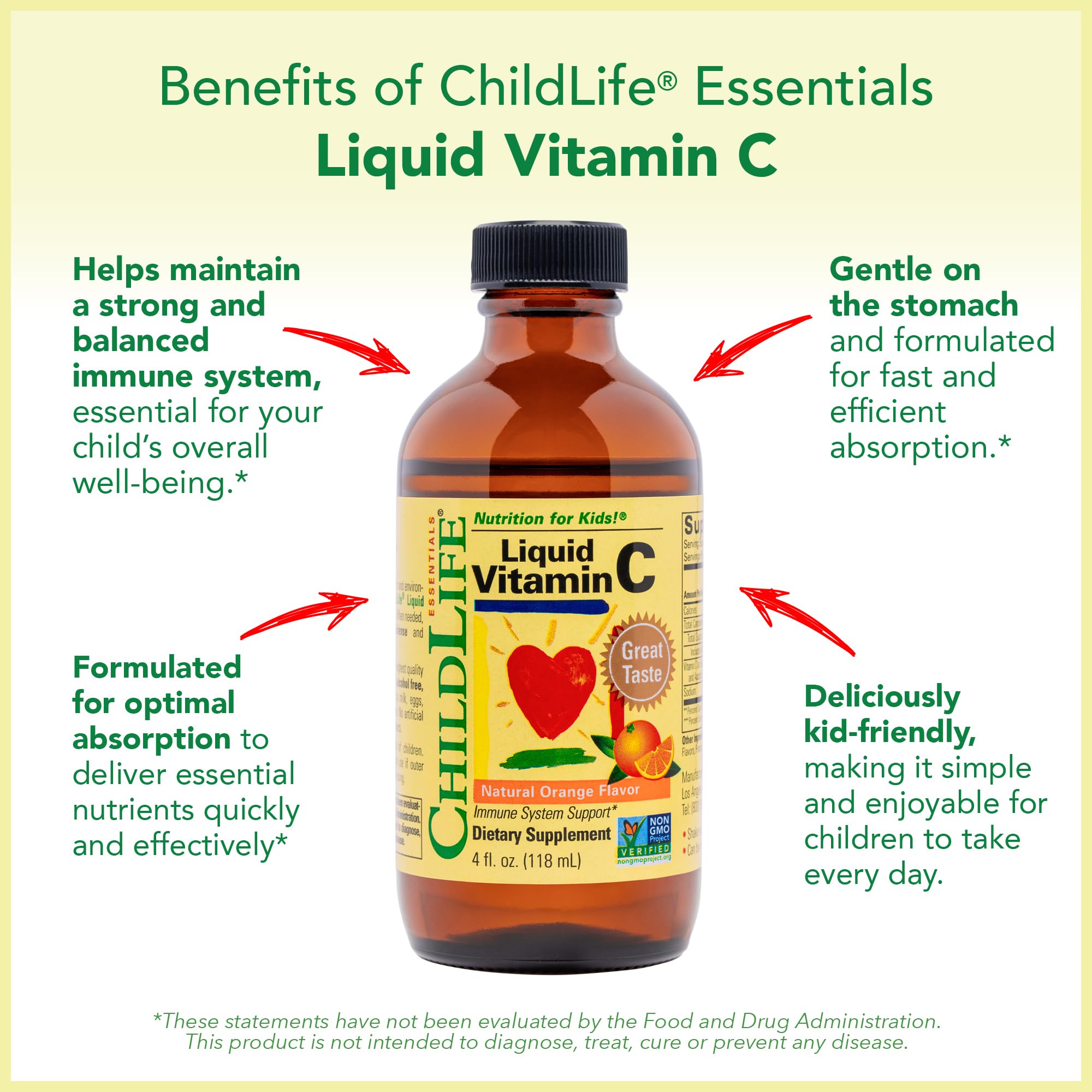 Mua CHILDLIFE ESSENTIALS Liquid Vitamin C - Liposomal Vitamin C Liquid ...