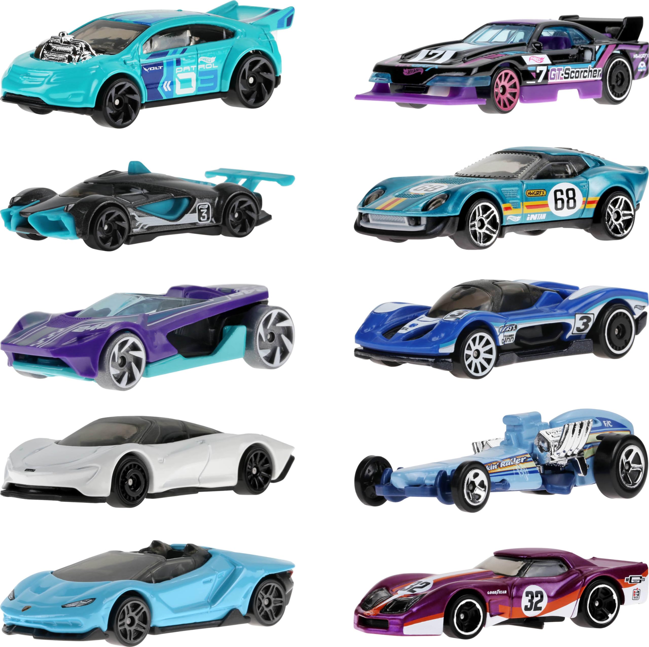 Mua Toy Cars, 10-Pack of Race Cars, includes 1:64 Scale Corvette ...