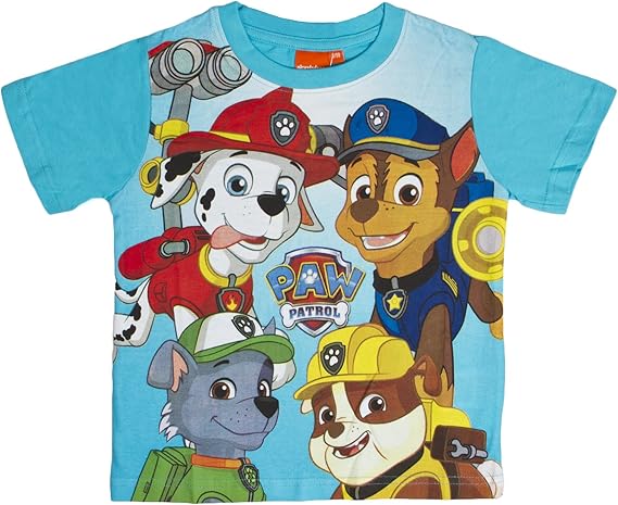 Paw Patrol Boys Short Sleeved Outfit 8 : Amazon.co.uk: Clothing