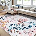 Amazon.com: Fashriend Phyllis Modern Area Rug, 8'×10' Washable Accent ...