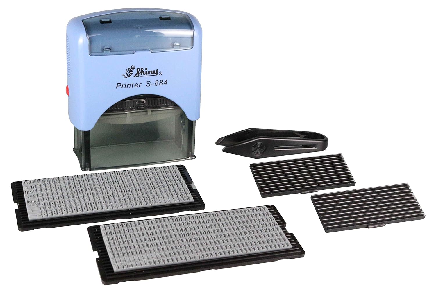 Buy Shiny S-884 Self Inking Stamp Printing Kit DIY Set(Assorted) Online ...