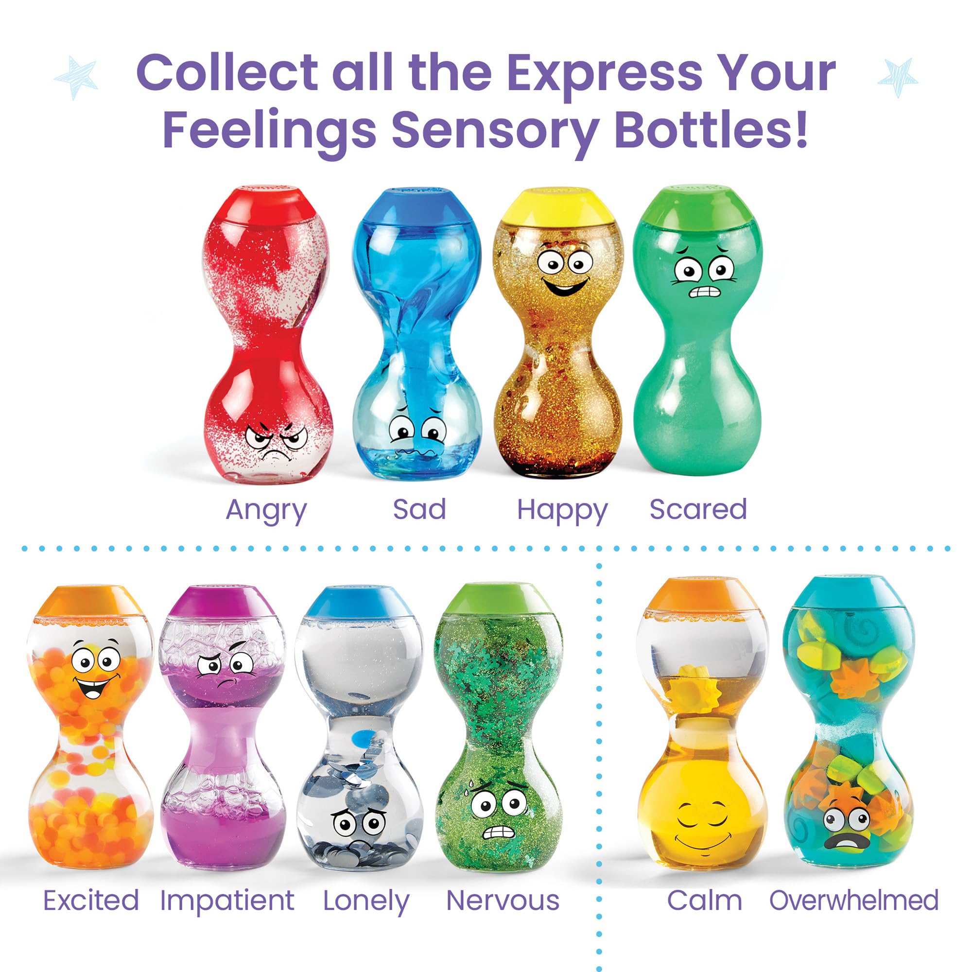 Mua Express Your Feelings Sensory Bottles- Secondary Emotions, Toddler ...
