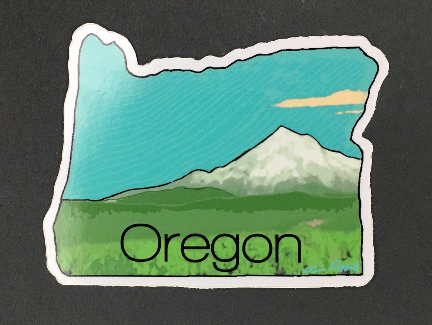 Amazon.com: Oregon Sticker, Oregon Bumper Sticker, Pacific Northwest ...