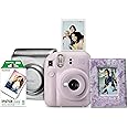 FUJIFILM INSTAX Mini 12 Instant Camera Gift Set - Lilac Purple : Amazon ...