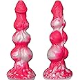 Amazon.com: 10” Big Knot Monster Fantasy Dildo: Thick Pink Horse Dragon Dildo with 3 Dog Knots ...