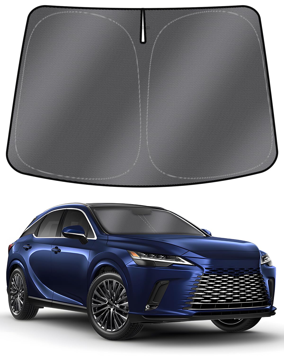 Mixsuper Liner Windshield Sun Shade for Lexus RX 2023 2024 2025, RX350h ...