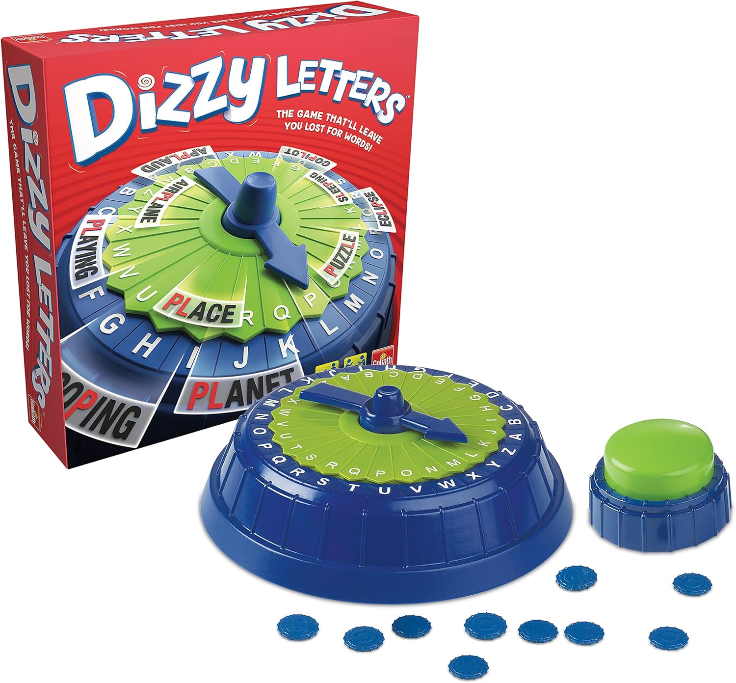 Goliath Games Dizzy Letter Disc, Multi-Colour – BigaMart