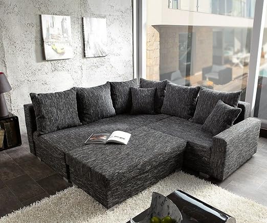 Eckcouch Mit Hocker