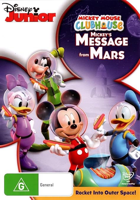 Mickey Mouse Clubhouse: Mickeys Message From Mars DVD: Amazon.co.uk ...
