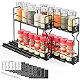 Amazon.com: SpaceAid Pull Out Spice Rack Organizer for Cabinet, Heavy ...