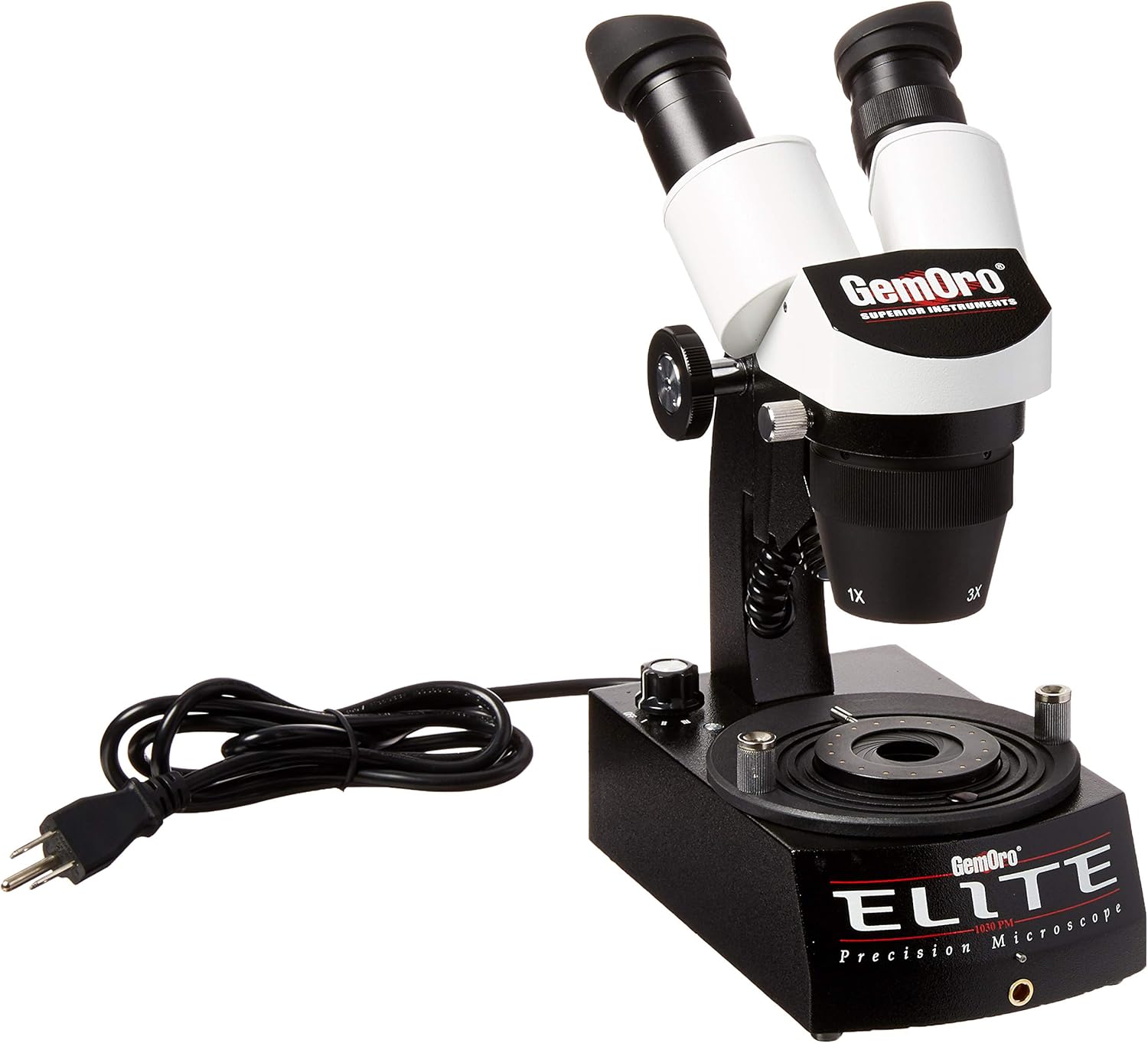 Amazon.com: GemOro Elite 1030PM 10X & 30X Precision Microscope, Black ...