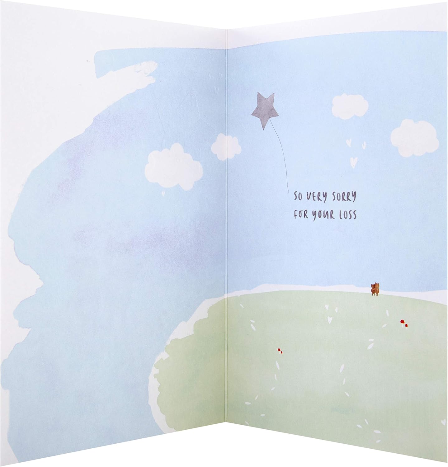 Hallmark Loss of Child Sympathy Card – Cute Contemporary Design – BigaMart