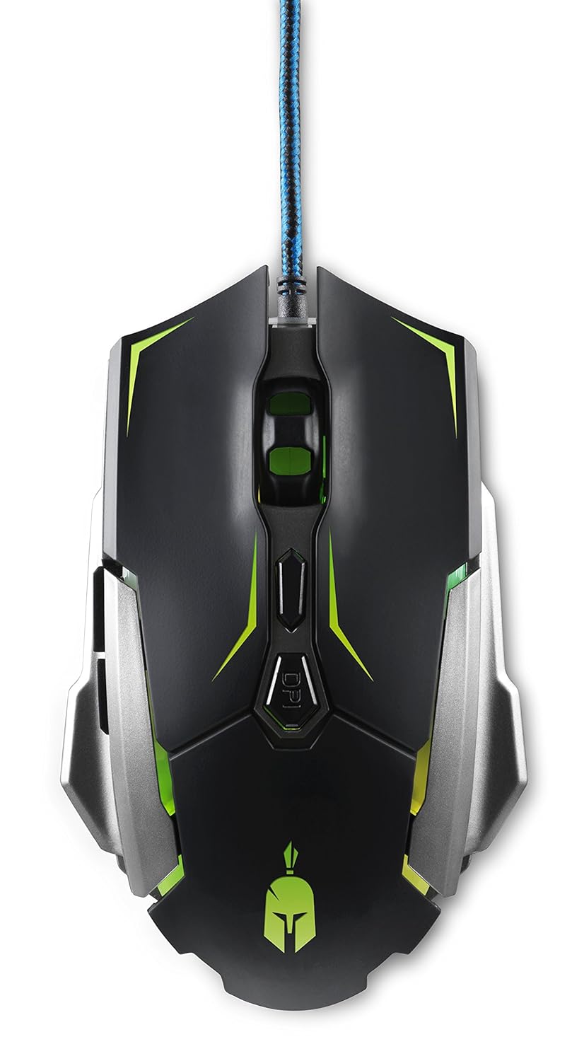 Amazon.com: Spartan Gear Titan Wired Gaming Mouse PC: Video Games