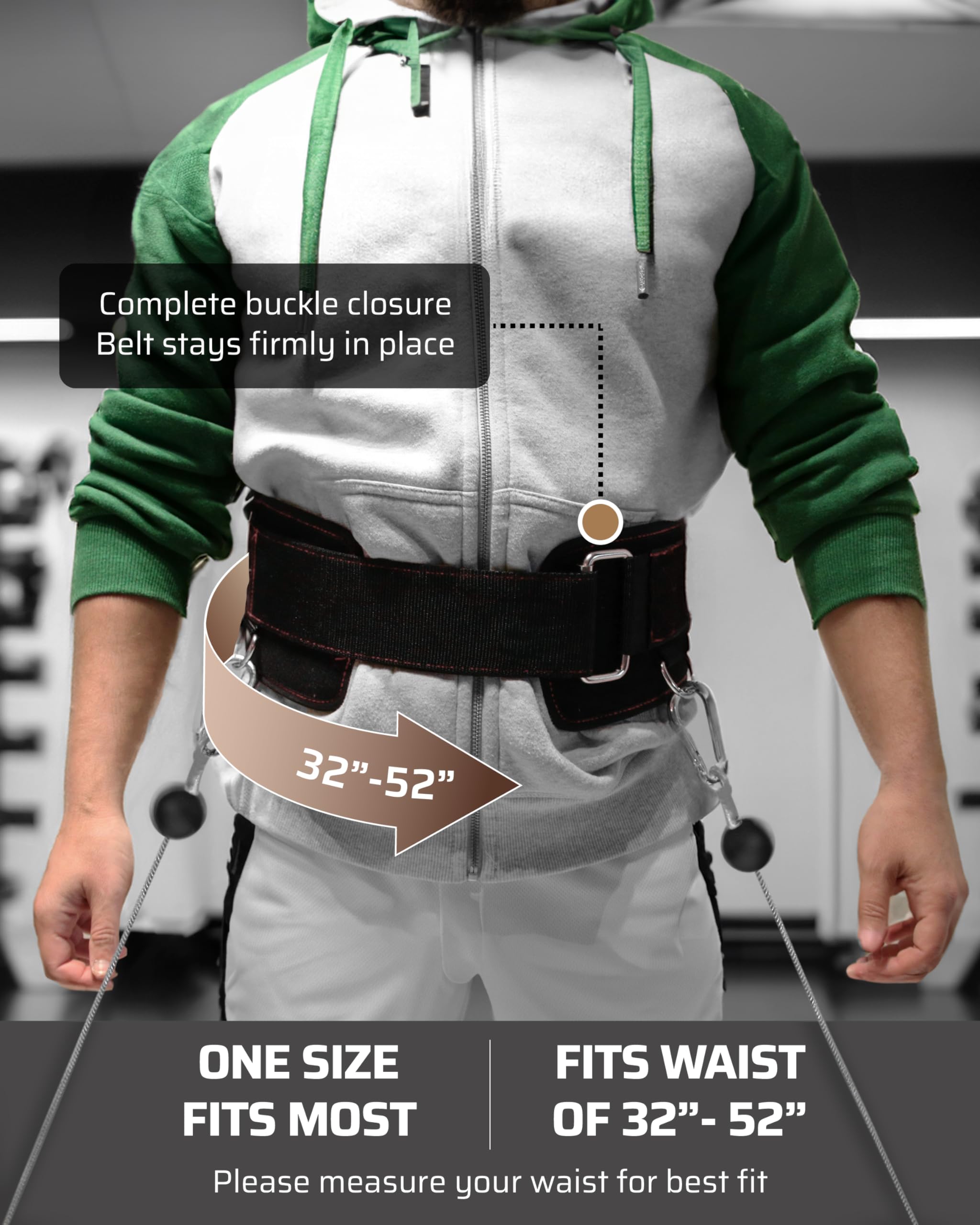 Mua Multi-Attachment Belt for Cable Machine and Smart Home Gym Squats ...
