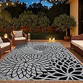 Amazon.com: MontVoo-Outdoor Rug Carpet 8x10 ft for Patio RV Camping ...