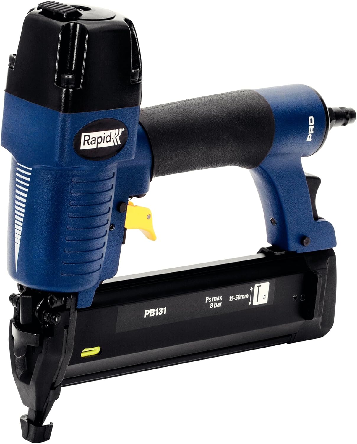 Rapid PB131 Ref 5000054 Pneumatic Tacker Nail Gun, Blue, Nailer/Stapler ...