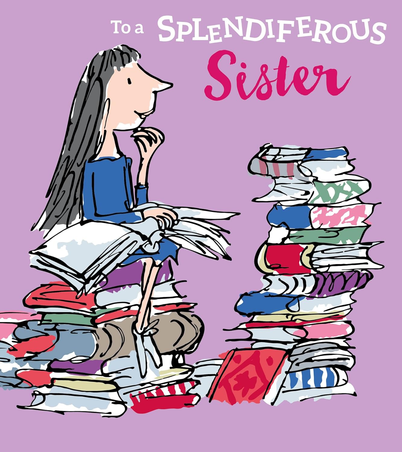 Roald Dahl RD015 Sister Matilda Card: Amazon.co.uk: Office Products