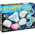 Amazon.com: 5in1 Atlantis Treasure Kit! Educational Digging Kit for ...