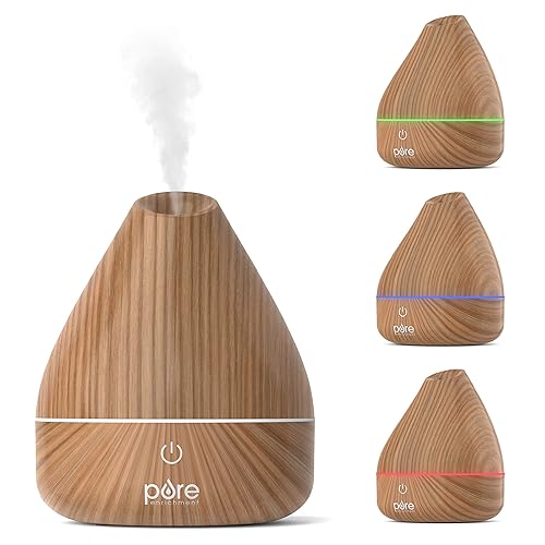 Pure Enrichment PureSpa Natural Aromatherapy Oil Diffuser (Natural ...