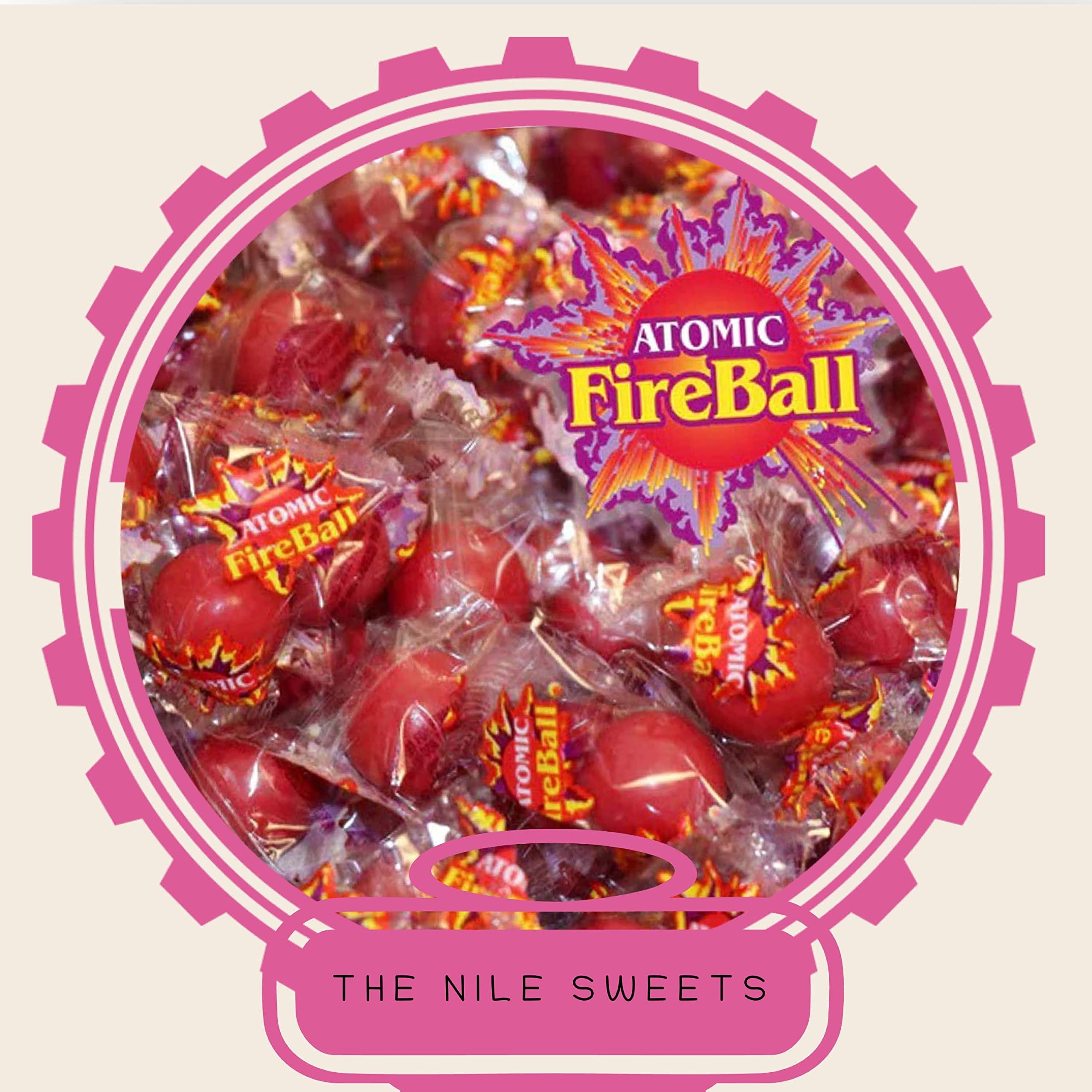 Mua Atomic Fireball Jawbreakers Candy | Individually Wrapped Hot Atomic ...