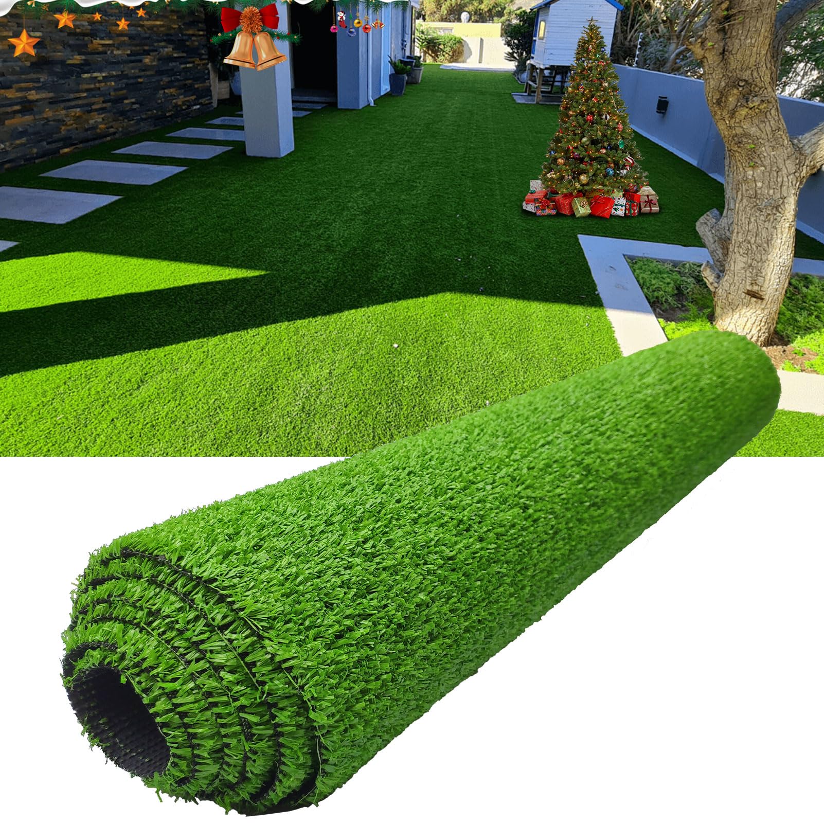 honeypet Realistic Pet Artificial Turf Grass 3FT x 5FT (15 Square ft ...
