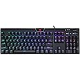Amazon.com: iBUYPOWER MEK 4 Mechanical Gaming Keyboard - RGB LED Wired ...