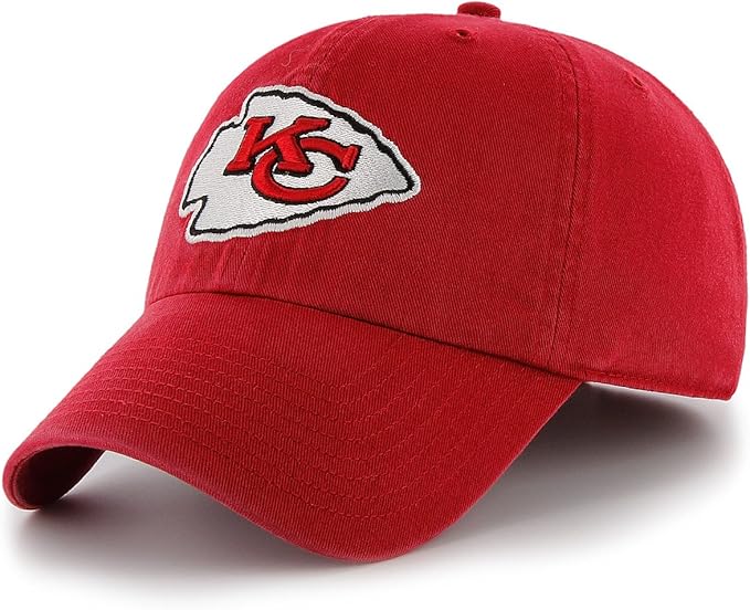 Amazon.com : NFL Kansas City Chiefs Franchise Fitted Hat, Red, Large ...