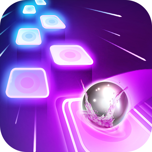 Best Music Magic Tiles Neon Ball Hop Game! EDM Rush Dancing Ball ...