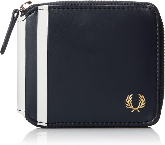 Fred Perry Men's Zip Around Wallet, Navy, One Size at Amazon Men’s ...