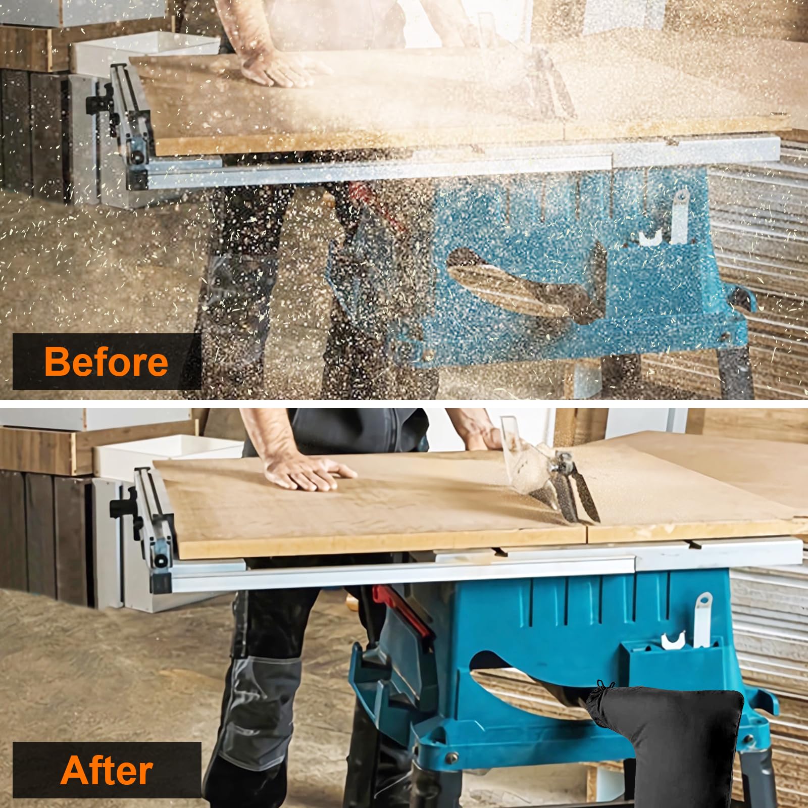 Mua Table Saw Dust Collector Bag Compatible for Bosch/Dewalt/Ryobi ...