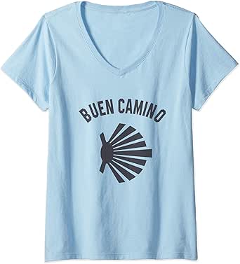 Amazon.com: Womens Buen Camino de Santiago Compostela Spain Pilgrim ...