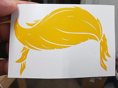 Amazon.com: Donald Trump Hair | Decal Vinyl Sticker | Cars Trucks Vans ...