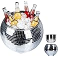 Amazon.com: Dazzling Large Disco Ball Ice Bucket - Heat Preserving Ice ...
