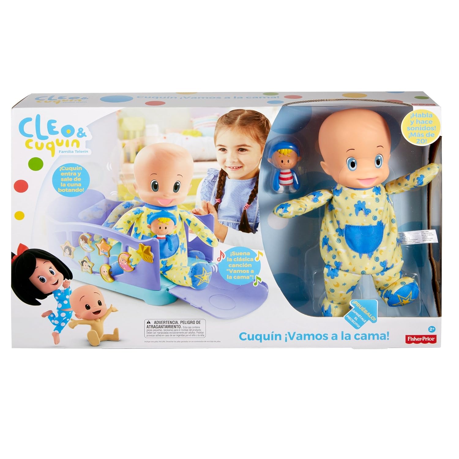 Mattel Cleo and cuquin cuquin Go To Bed gbn43 Play Figures & Vehicles ...