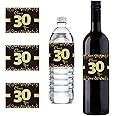 Amazon.com: Sumerk 24 Pcs Cheers to 30 Stickers - 30th Birthday ...