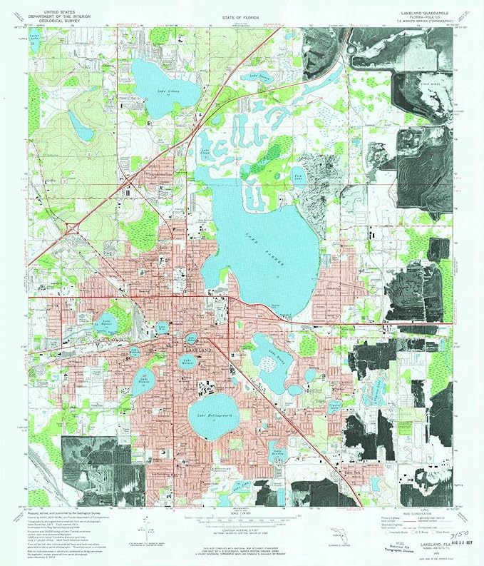 Towns Lakeland Florida Map