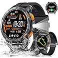 Amazon.com: LIGE GPS Military Smart Watch for Men, LED Flashlight/Compass/45 Days Battery/IP68 ...