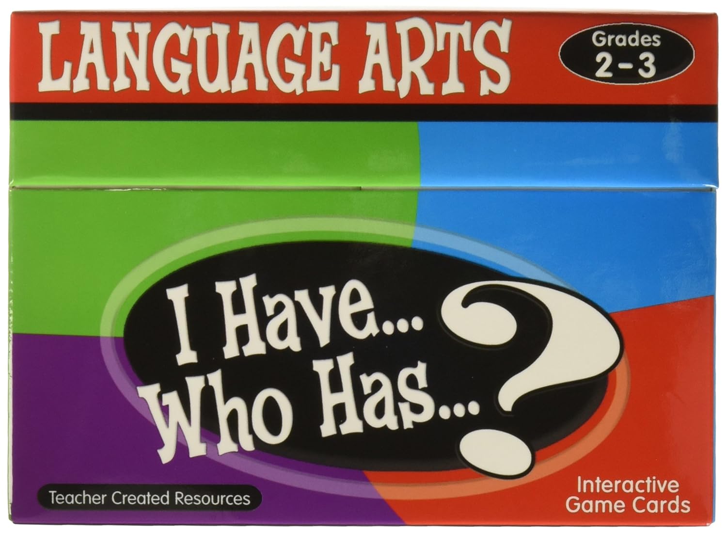 Amazon.com : Teacher Created Resources I Have. Who Has.? Language Arts ...