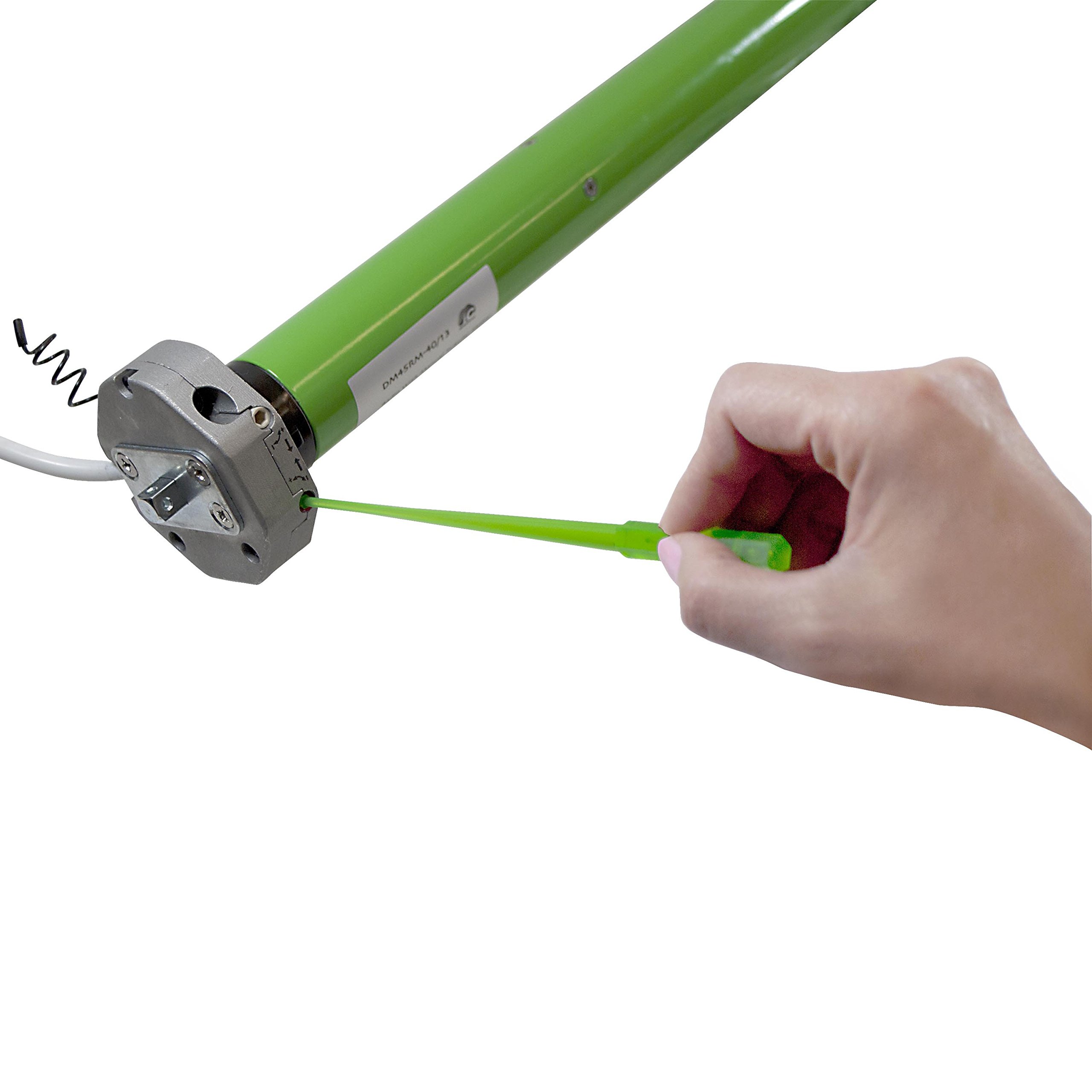 ALEKO Retractable Awning Tubular Motor For Patio | Awning Shade Blinds ...