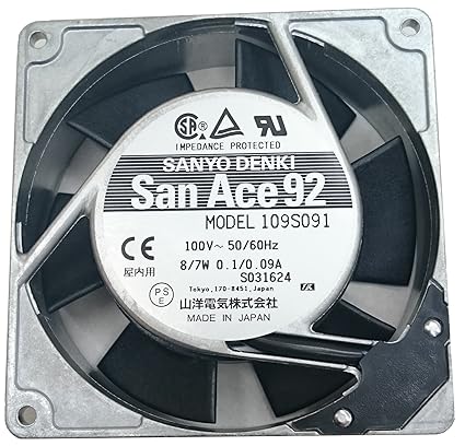 Amazon | 山洋電気 San Ace 92 ACファン 109S091 | ファンモータ | 産業・研究開発用品 通販