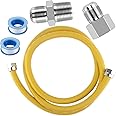 Amazon.com: 72" Flexible Gas Line Hose,Appliance Gas Line with ...